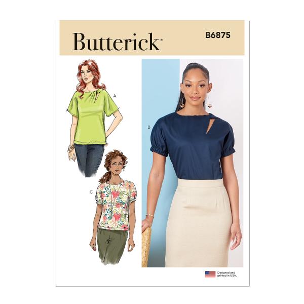 ・Misses' sewing pattern packet comes with sewing templates, fabric recommendations, pattern pieces, sizing guides, and i...