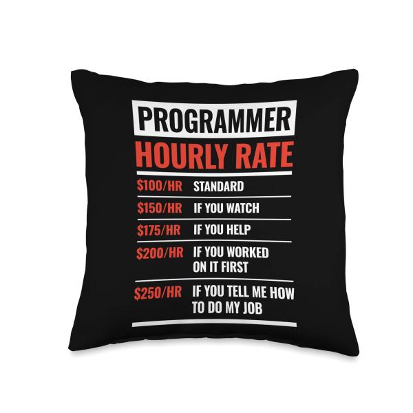 ・This programming coding hourly rate hacker security professional funny design is perfect for developers coder lovers. G...
