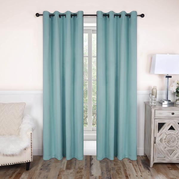 ・DURABLE AND MORE PRIVACY: Crafted from 100% polyester, our blackout curtains block 70-80% sunlight and UV rays; Thick t...