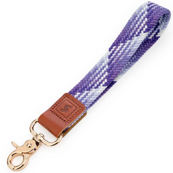 ・?【THE BASICS】The wrist lanyard is roughly ? inches wide and 7 inches long, with super-soft weave strap(stretchy), genui...