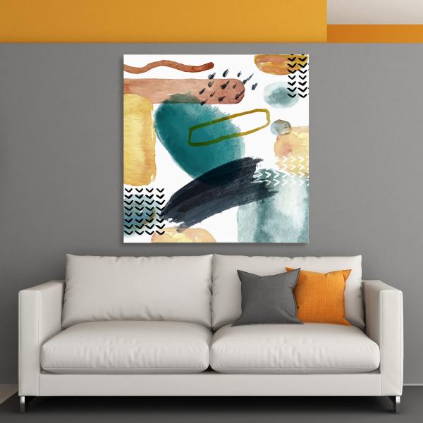 ・PRODUCT DIMENSIONS: 8" H x 8" W x 1.5" D・Gallery wrapped giclee print on canvas・Multi-scene application: perfectP2:V2 i...