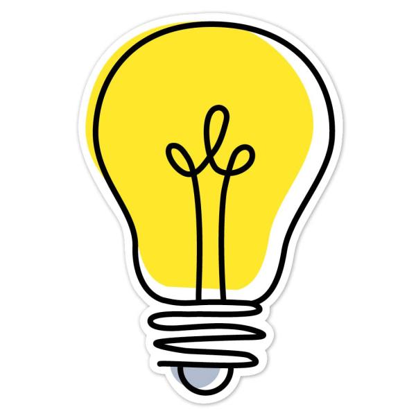 ・BRILLIANT LIGHTBULB DESIGN - This symbol of genius ideas will find many creative uses in your learning space.・VERSATILE...
