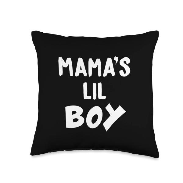 ・This Mama's Lil Boy merchandise is the perfect gift!・100% spun-polyester fabric・Double-sided print・Filled with 100% pol...