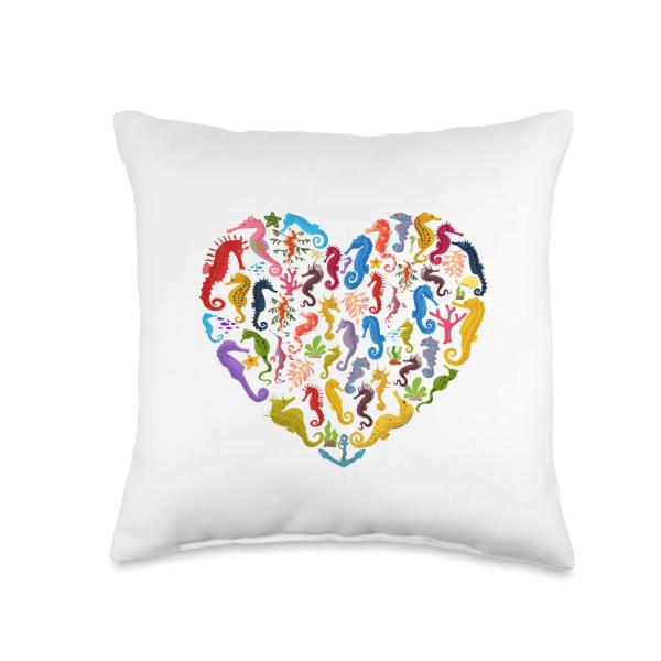 ・Do you love seahorse? Sounds like having fun wearing this design that shows different poses of heart shaped seahorse. G...