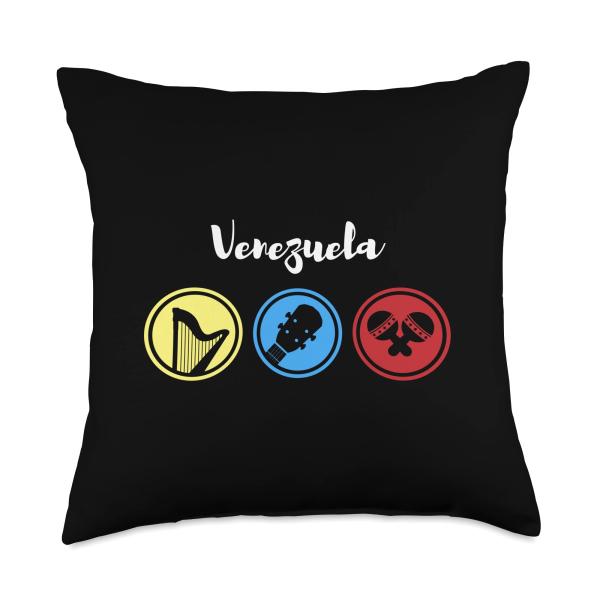 ・Enjoy the best Venezuelan party with this design of Arpa cuatro and maraca if you like Creole folklore like the joropo ...