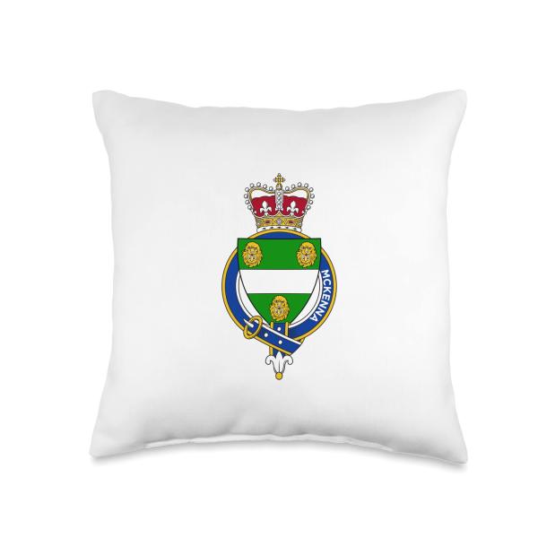 ・Show off your last name and ancestry in this heraldry surname featuring the McKenna coat of arms and family crest shiel...