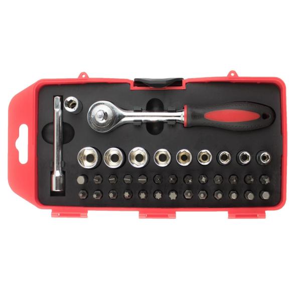 ・Condition : New (**Case may vary**)・Type : Driver ＆ Bit Set・Feature : 1).Chrome-Vanadium (CR-V) Steel Bit Constructions...
