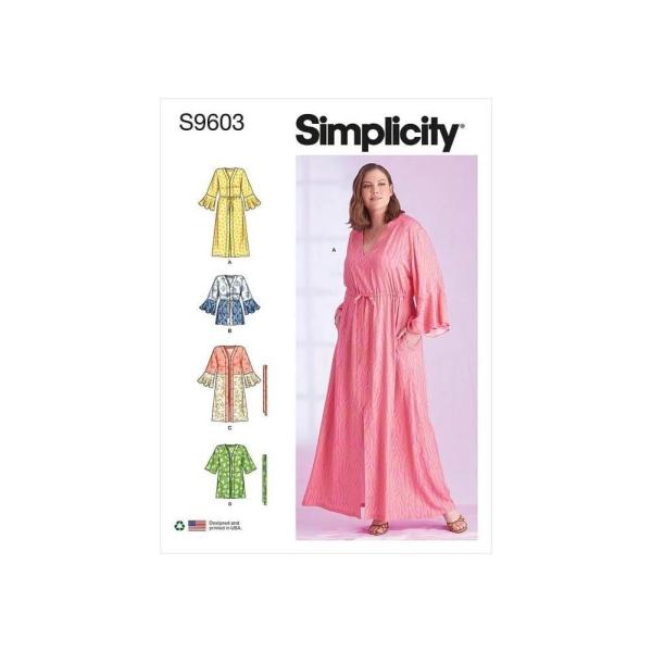 ・ソーイングパターンパケットには、縫製テンプレート、推奨されるファブリック、パターンピース、サイズガイド、(2)カフタンバリエーションと(2)ラップバリエーションの説明書、ベルト1つが付属しています。・ラップとカフタンの縫製パターンテンプレ...