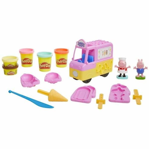 ・IMAGINARY ICE CREAM WITH PEPPA PIG: Peppa's Ice Cream Playset lets kids create and decorate pretend frozen treats as th...