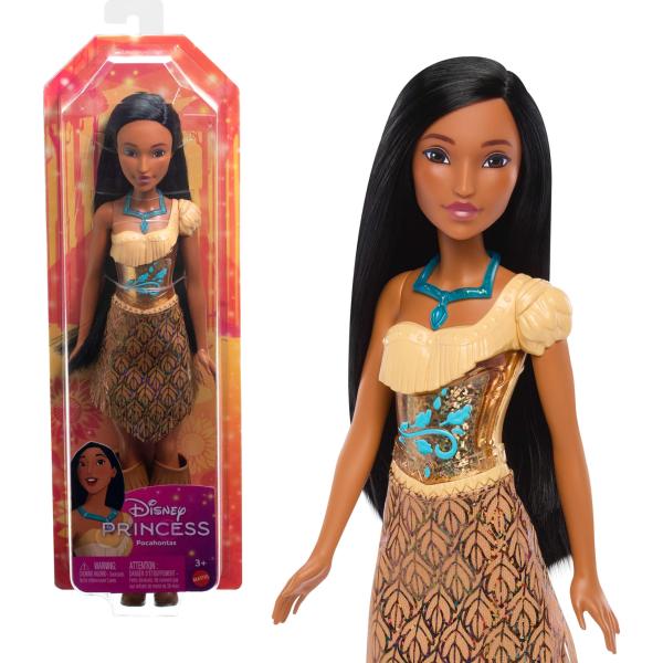 ・Diese von der Zeichentrickfigur des beliebten Disney-Films inspirierte Pocahontas-Puppe kann es kaum erwarten, ihren ei...