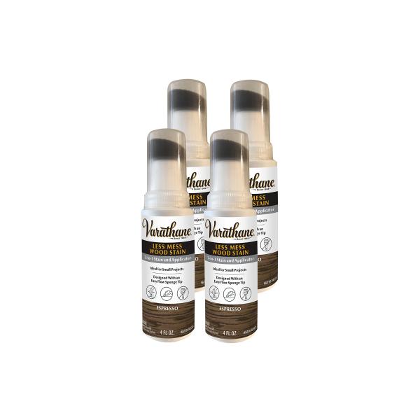 ・2-in-1 wood stain and applicator is perfect for crafts and small projects・Water-based, low odor formula is easy to use ...
