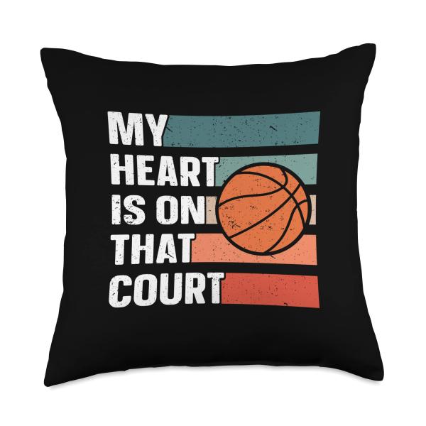 ・This My Heart Is On That Court outfit is ideal for a mom or dad of a basketball player playing or attending the tournam...