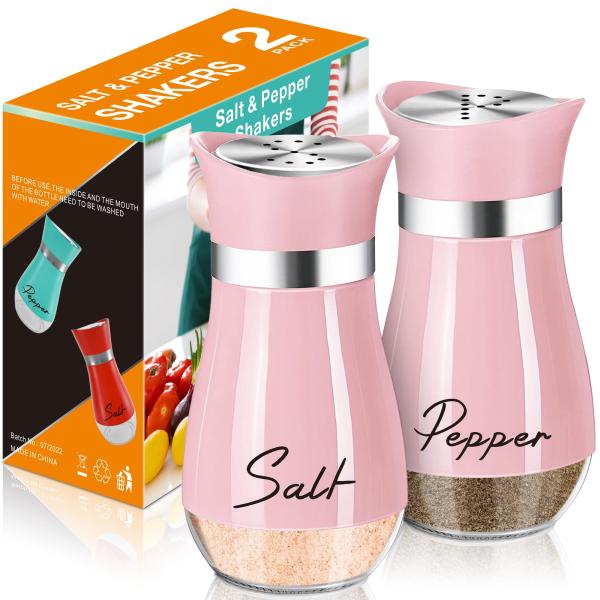 ・Salt and Pepper Shakers Set:Don't you hate constantly having to refill your salt and pepper shakers? Their size about 4...