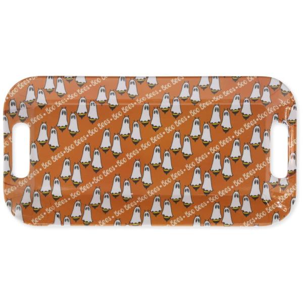 ・HALLOWEEN SERVEWARE: Serving tray with cutout carry handles, crafted from durable, 100% Melamine・FOOD-SAFE ＆ SHATTERPRO...