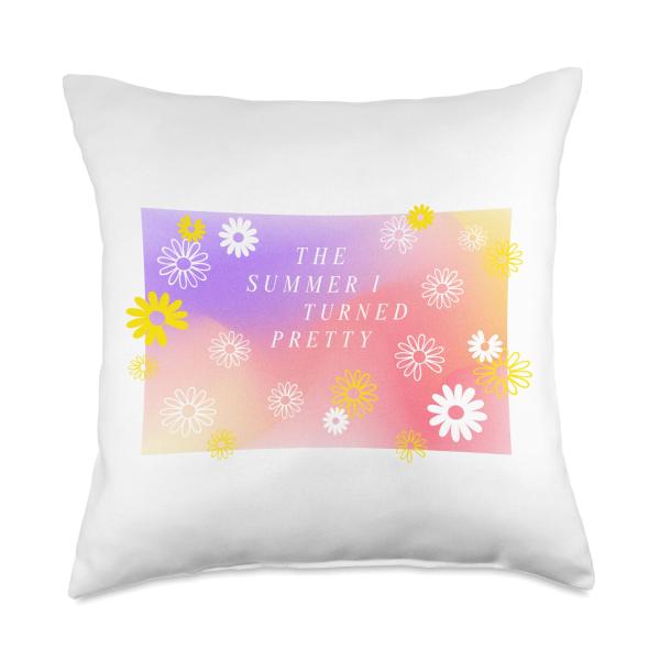 ・Summer Romance Decor design. The Summer I Turned Pretty・Amazon Original Series・100% spun-polyester fabric・Double-sided ...