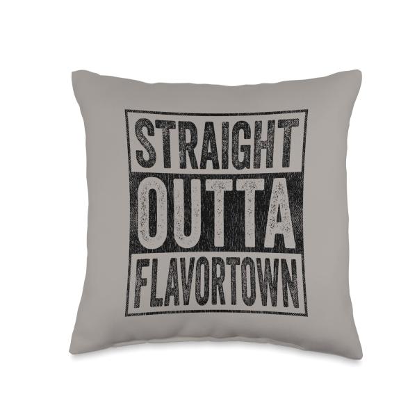 ・Straight Outta Flavortown design for foodies who love Diners, Drive Ins, Food Trucks, American Food Culture, BBQ and a ...
