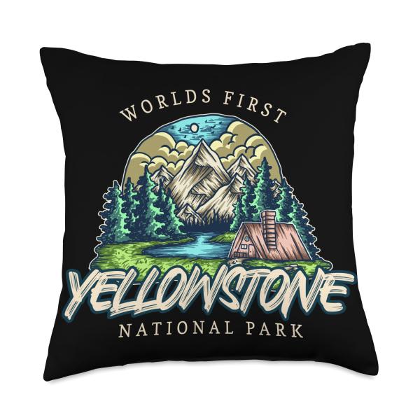 ・Yellowstone National Park design. Beautiful Yellowstone National Park.. Whether its, Hiking, Biking, Camping,Climbing o...