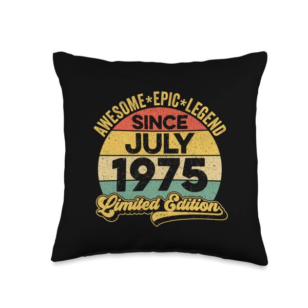 ・Awesome Epic Legend Since July 1975 Limited Edition. 47th Birthday design for a 47 year old man or woman who was born i...