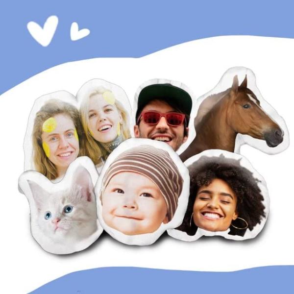 ・? Custom face pillow: We will customize the pillow according to the photo of your face. Just click "Customize Now" and ...