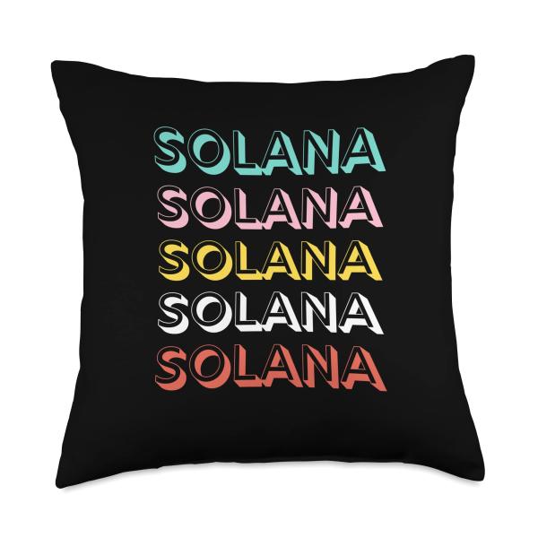 ・Perfect gift or present for any Solana SOL crypto Cryptocurrency HODL fan or lover, dad, mom, brother, or sister.・Funny...