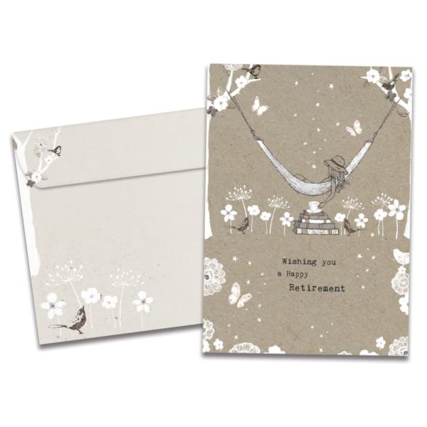 ・Inside Greeting: you've earned it | Cover Greeting: Wishing you a happy retirement. Retirement is a well-deserved rewar...