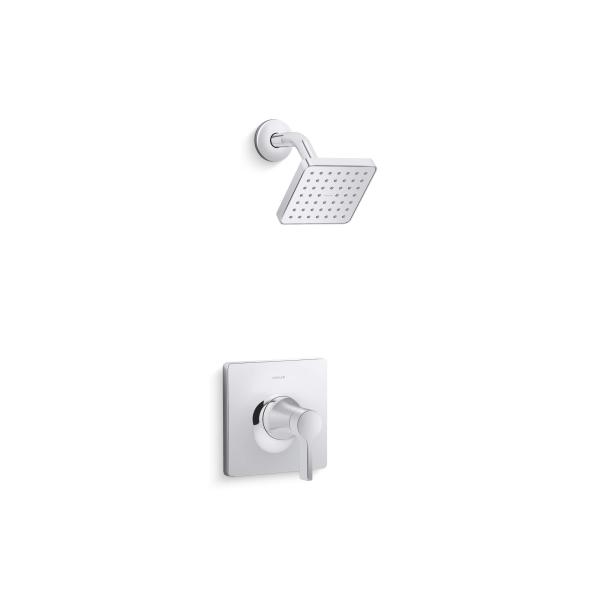 ・圧力バランスダイアフラム技術により、水圧の変動中、出口の温度を+/-40°F以内に保ちます・1つのハンドルでオン/オフの作動と温度設定の両方をコントロール。・ADA準拠のメタルレベルハンドル付きフェイスプレート付き。・単機能1.75GPM...