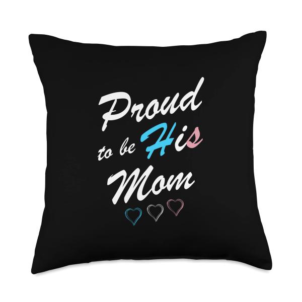 ・Proud To Be His Mom Beautiful Transgender Pride Flag shirt. Whether you are a transgender person or a trans ally, get t...