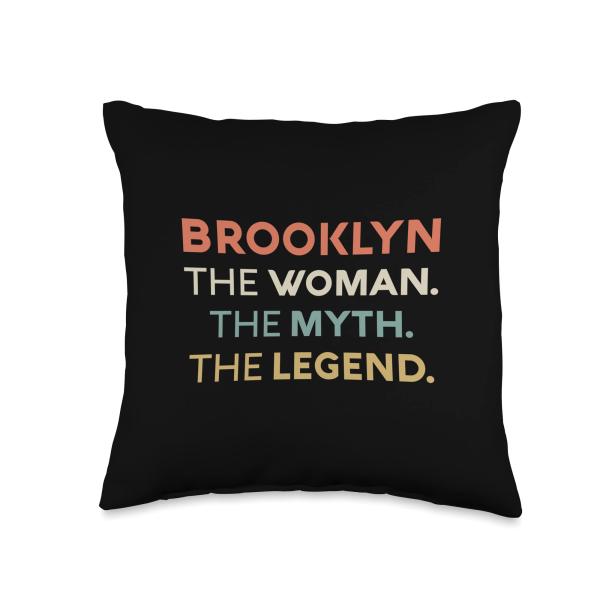 ・Brooklyn The Woman The Myth The Legend name design for women and girls! Give to a daughter, aunt, mom, sister or grandm...