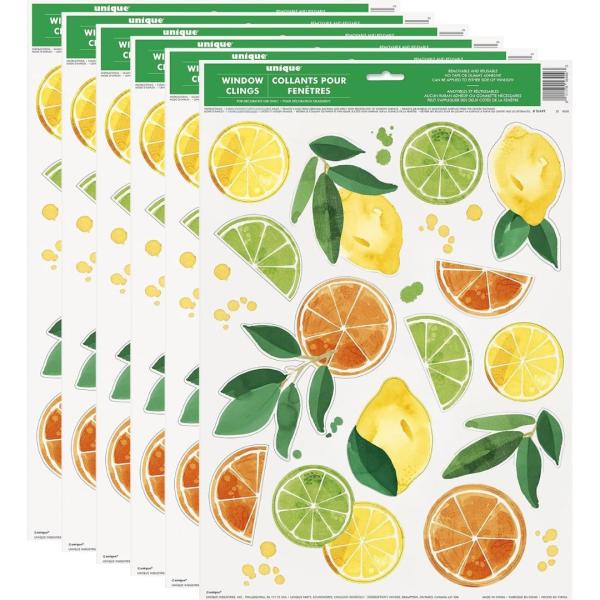 ・MULTICOLOR WINDOW CLING: Add a splash of color and a burst of vibrant energy to your living space with our beautifully ...