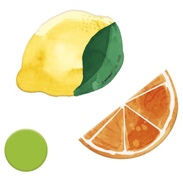 ・MULTICOLOR LARGE CITRUS FRUIT: Our beautiful, bright, and eye-catching table scatter and confetti features a variety of...