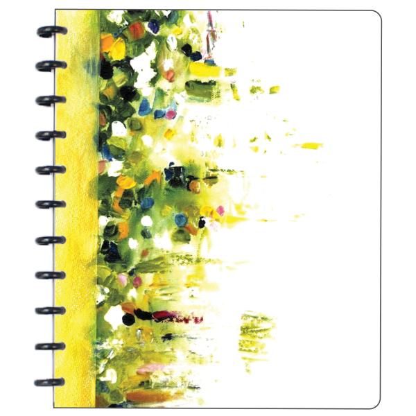 ディスク式ノートブック（Happy Planner・Levenger Circa・Staples Arc・TUL・Ink+Volt等）に対応したマット仕上げのポリ素材カバー。指紋が目立ちにくく耐久性に優れた設計。ディスクシステムに完全フィッ...
