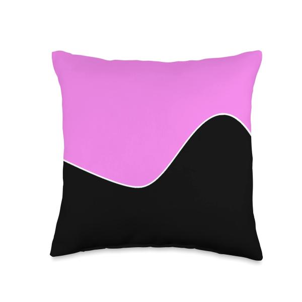 ・GEOMETRIC TWO TONE PATTERN LIGHT FUCHSIA and BLACK WAVE If you like retro patterns CRADOX CREATIVE geometric patterns b...
