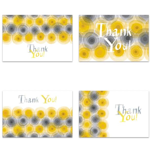・SAY THANK YOU IN YOUR OWN UNIQUE WAY - This set of matching thank you cards is perfect for expressing your gratitude to...