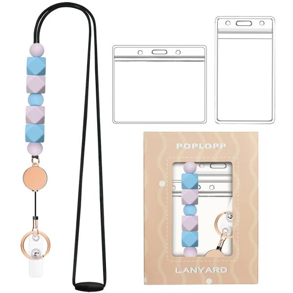 ・【Premium ＆ Safty Material】 Our retractable lanyard has a food grade silicon is made. Smooth Edge. No Special Smell. The...