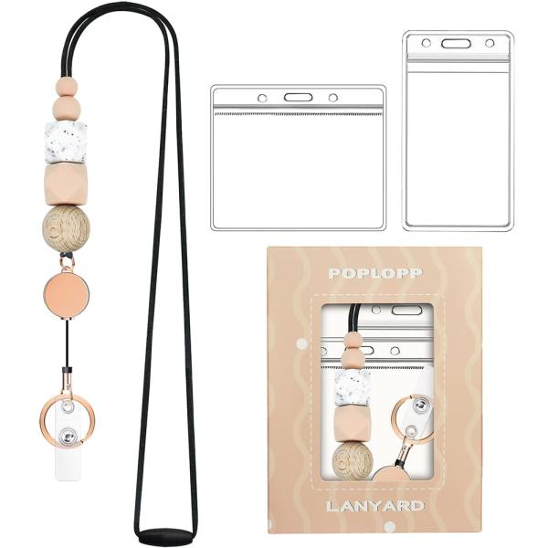 ・【Premium ＆ Safty Material】 Our retractable lanyard has a food grade silicon is made. Smooth Edge. No Special Smell. The...