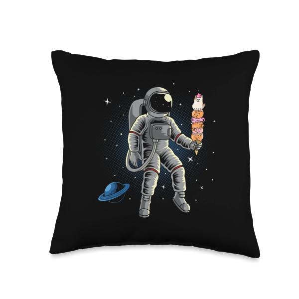 ・This astronaut spaceman ice cream cats planets funny space dwarf solar design is perfect gift for system astronomy love...