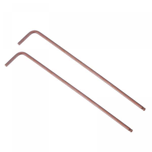 ・[Size] - 2mm ball end tip, 3.94" (100mm) total length.・[Anti-Rust Finish] - Chrome plated and red paint surface treatme...