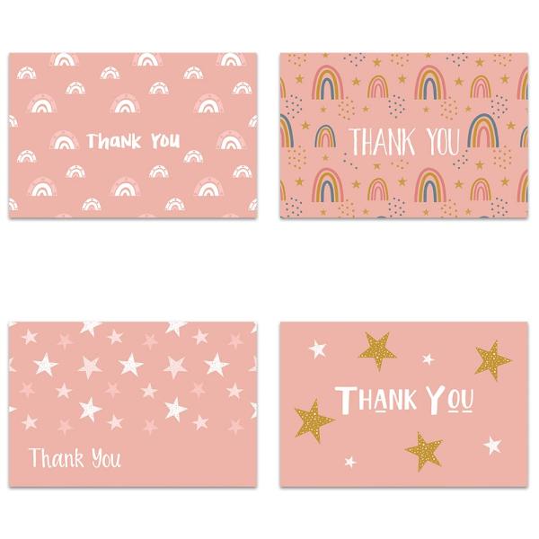 ・SAY THANK YOU IN YOUR OWN UNIQUE WAY - This set of matching thank you cards is perfect for expressing your gratitude to...