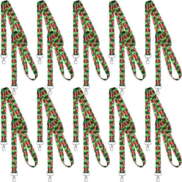 ・Enough Quantity: you will receive 20 pieces of football key lanyards, enough quantity can meet your various use needs, ...