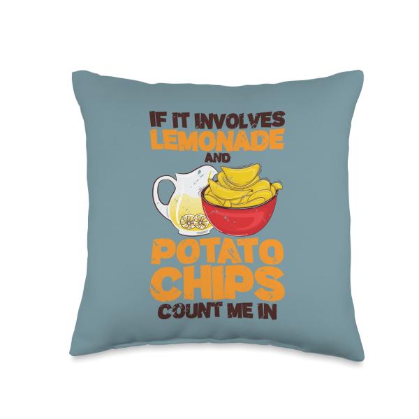 ・If It Involves Lemonade And Potato Chips Count Me In. Still looking for potato chips, lemonade and snacking designs?・Th...