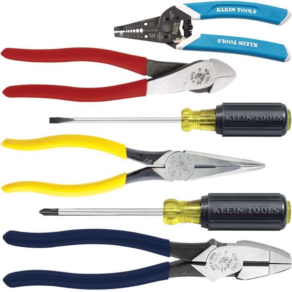 ・SMART BUY: A complete, high-performance kit that offers convenience and value・9-INCH NEW ENGLAND NOSE pliers with rivet...