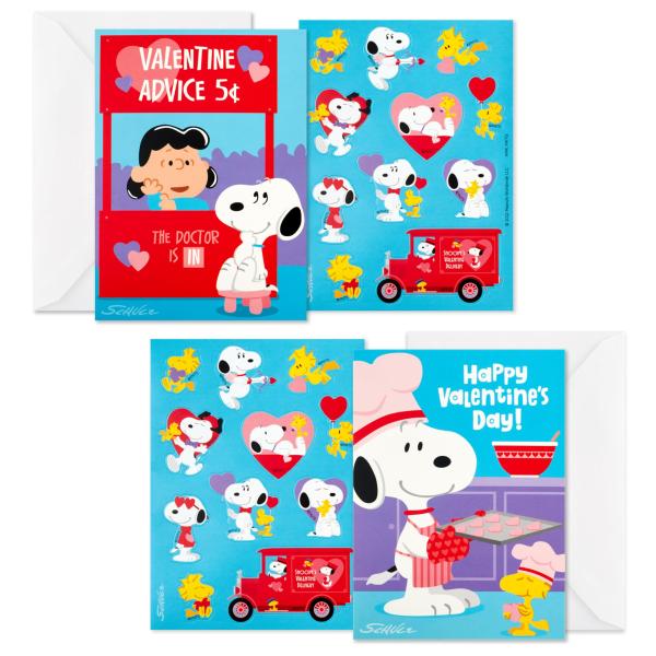 ・Kids Valentine's Day cards kit makes it easy to exchange valentines with the whole class.・Flat, single panel Valentine'...