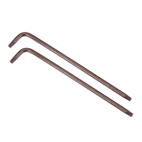 ・[Size] - T25 Torx drill tip can be used for tamper-resistant security screws; the long arm is 5.12" (130 mm), the short...
