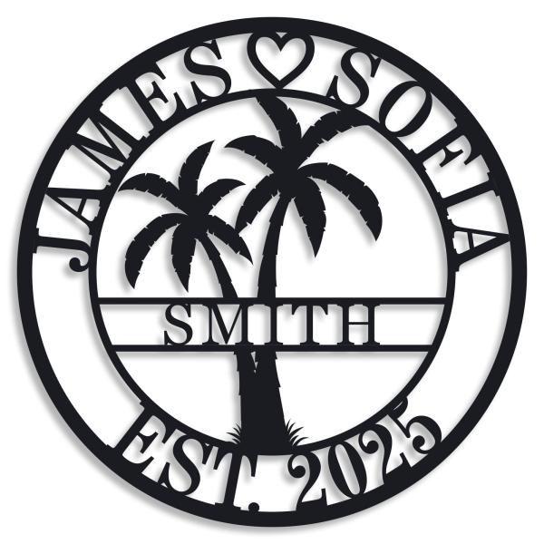 ・? 【Rustic Charm to Your Home】This gorgeous metal signs customized is handcrafted by metal artisans to create the perfec...