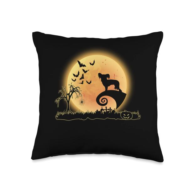 ・Chinese Crested Dog Scary And Moon Funny Dog Halloween Costume .This is what an awesome presents for you and family.Des...