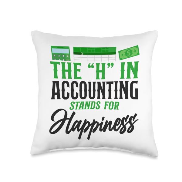・This funny accountant bookkeeper accounting design reads the h in accounting stands for happiness and is a great accoun...