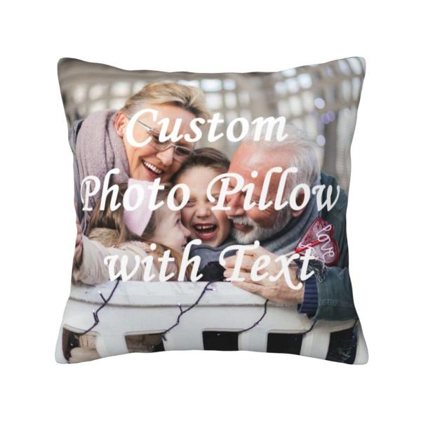 ・Custom Personalized Pillowcase - You Should Add Your Own Picture Or Text On The Pillow: Please Clicking "Customize Now"...