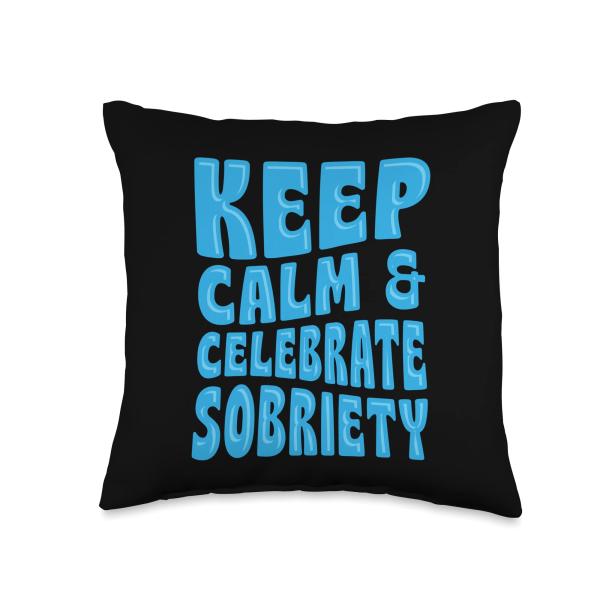 ・This Keep Calm And Celebrate Sobriety Sober Anniversary Party AA sobriety encouragement quote essential was designed as...