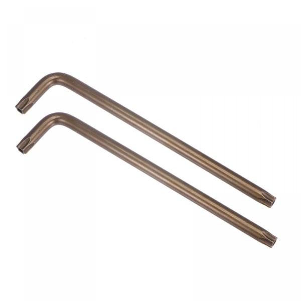 ・[Size] - T60 Torx drill tip can be used for tamper-resistant security screws; the long arm is 10.24" (260 mm), the shor...