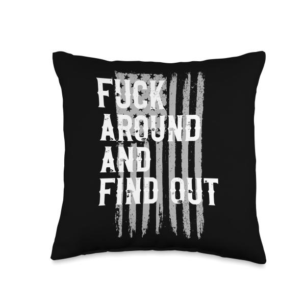 ・Patriotic Independence Day design. Perfect for any tough man or woman that is uncompromising and intimidating. F around...